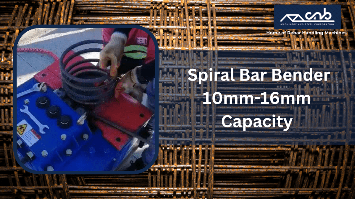 High Quality 25mm Spiral Bar Bender | Check our TYR-HD25B