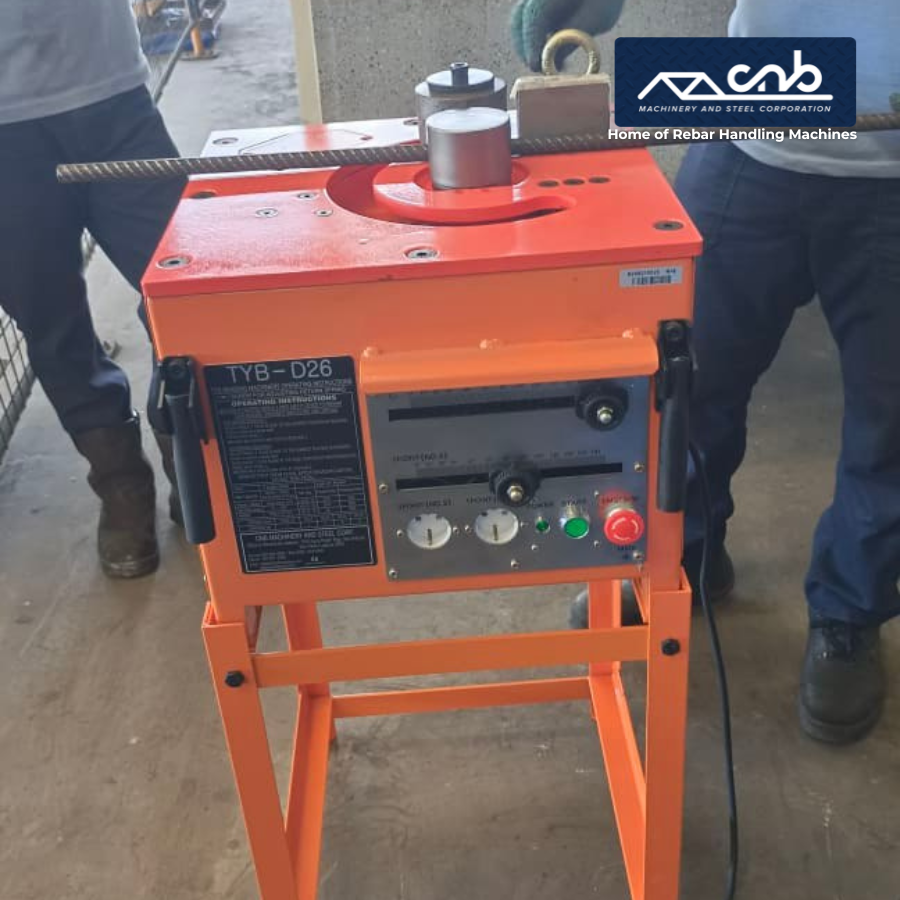 Our Powerful 25mm Portable Rebar Bender | CNB Machinery