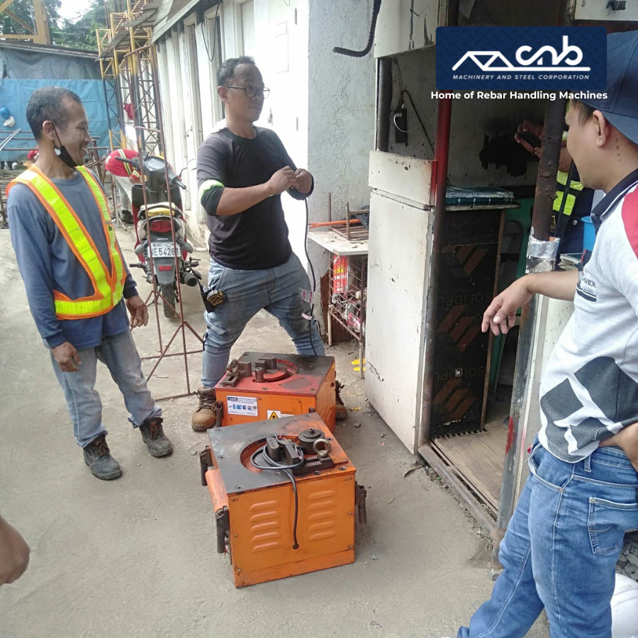 Our Powerful 25mm Portable Rebar Bender | CNB Machinery